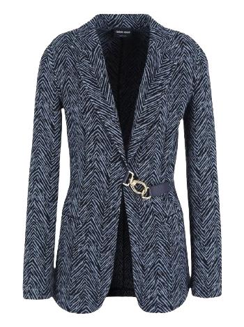 GIORGIO ARMANI Giorgio Armani Jacquard Single-Breasted Blazer
