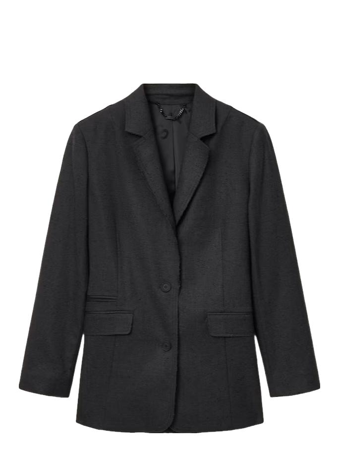 ALLSAINTS ALLSAINTS Essie Single-Button Blazer with Hot-Fix Embellishments