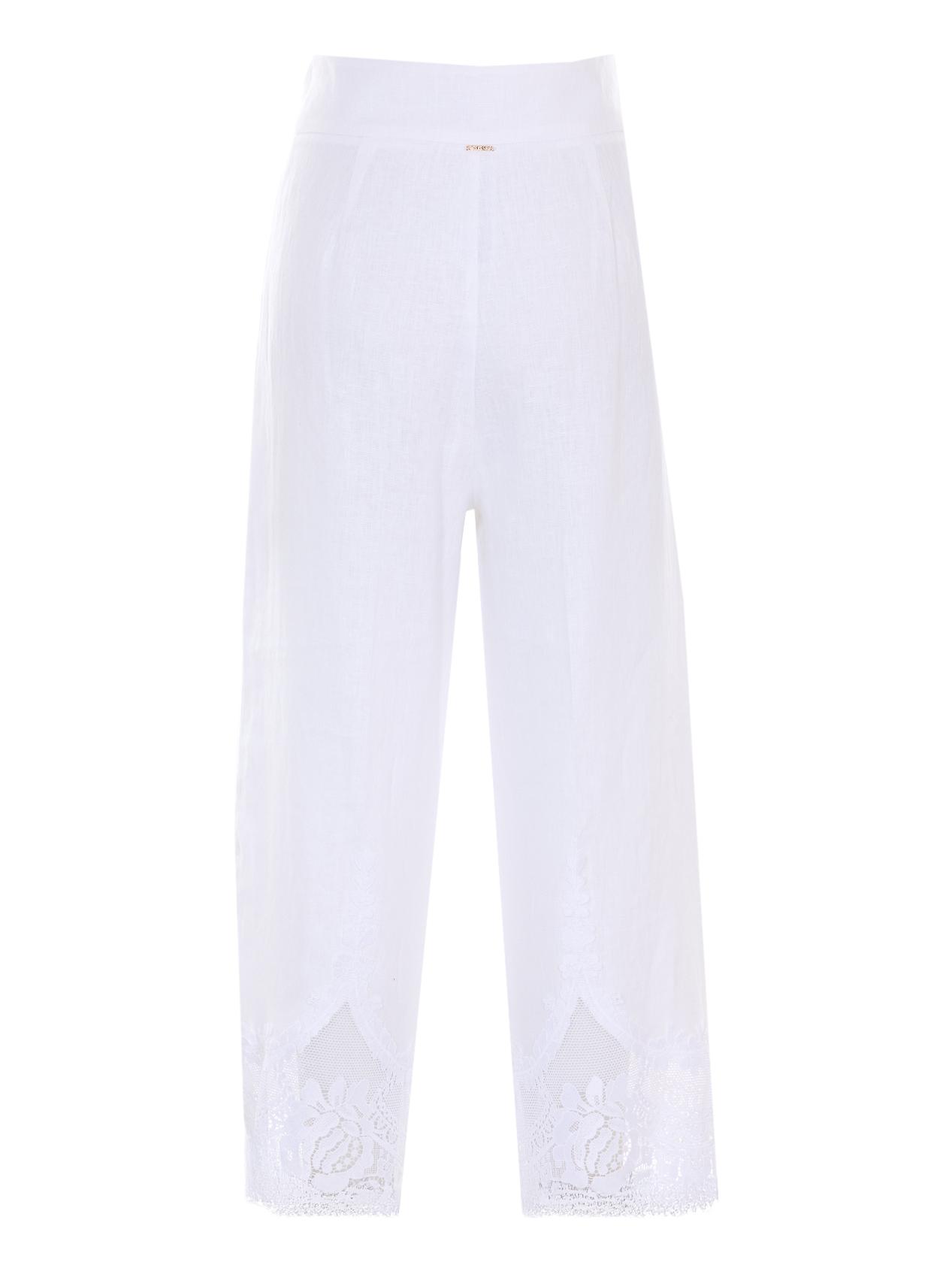 TWINSET Twinset Lace Cropped Trousers