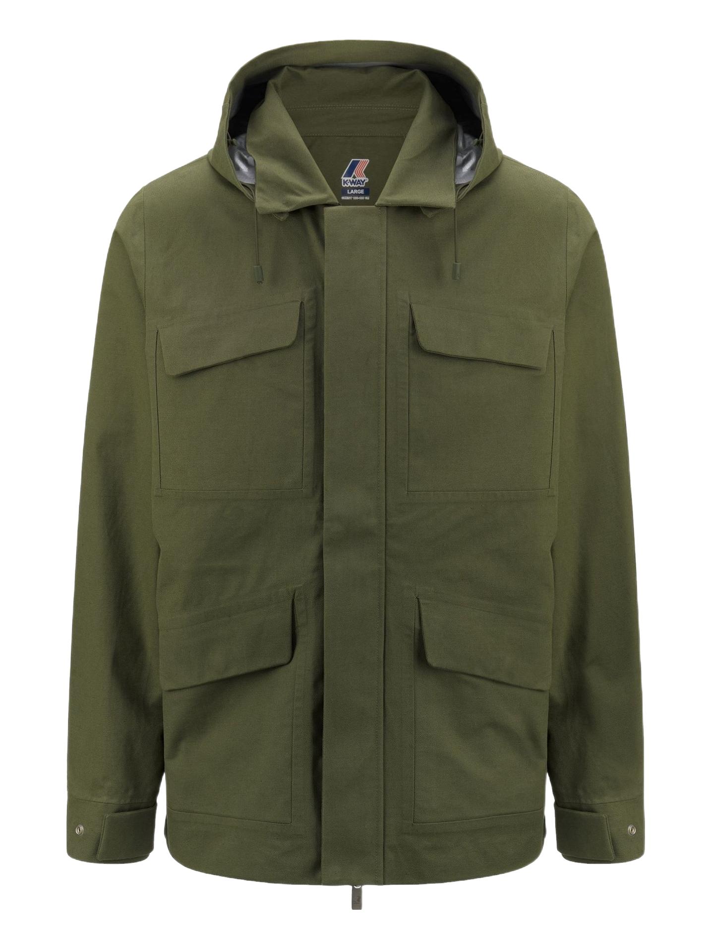 K-WAY K-Way Erhal Zip-Up Hooded Jacket