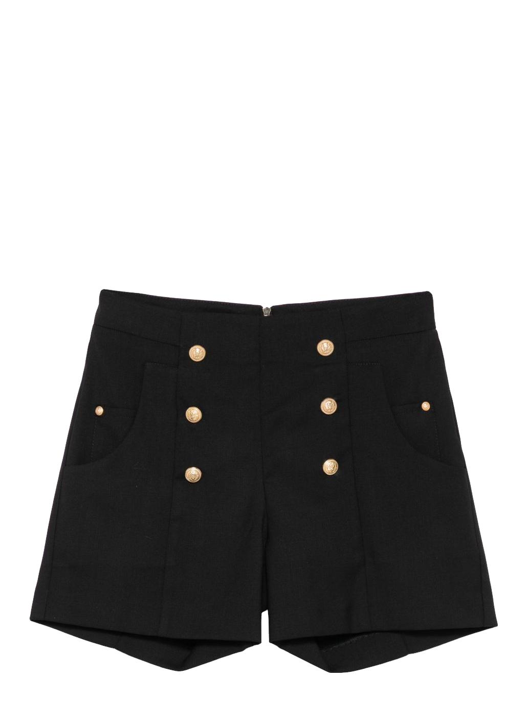 VERSACE Safety Pin Ribbed-Knit Top