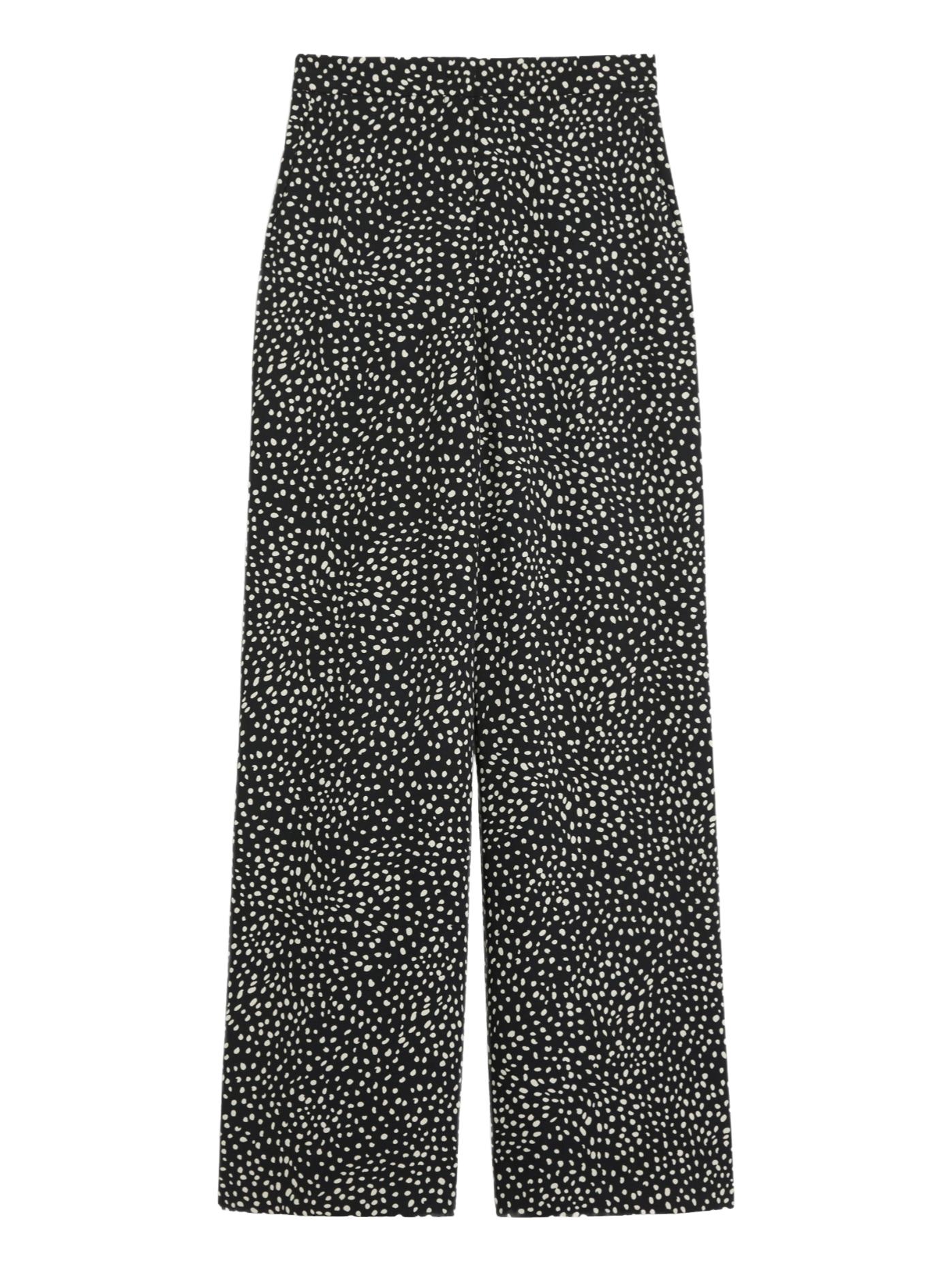 MAX MARA Max Mara Studio Fresco Printed Wide-Leg Trousers