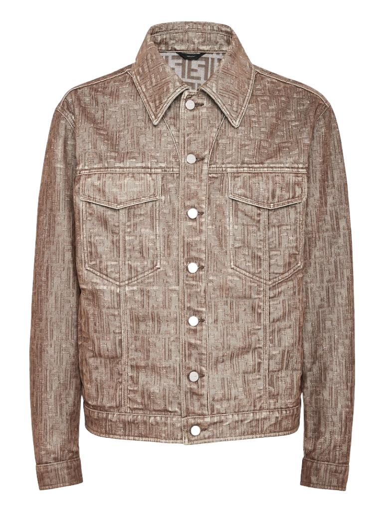FENDI Fendi FF Monogram Denim Jacket