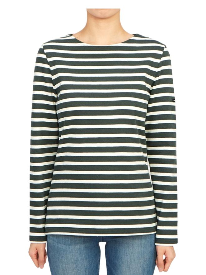 SAINT JAMES Saint James Striped Long Sleeve T-Shirt