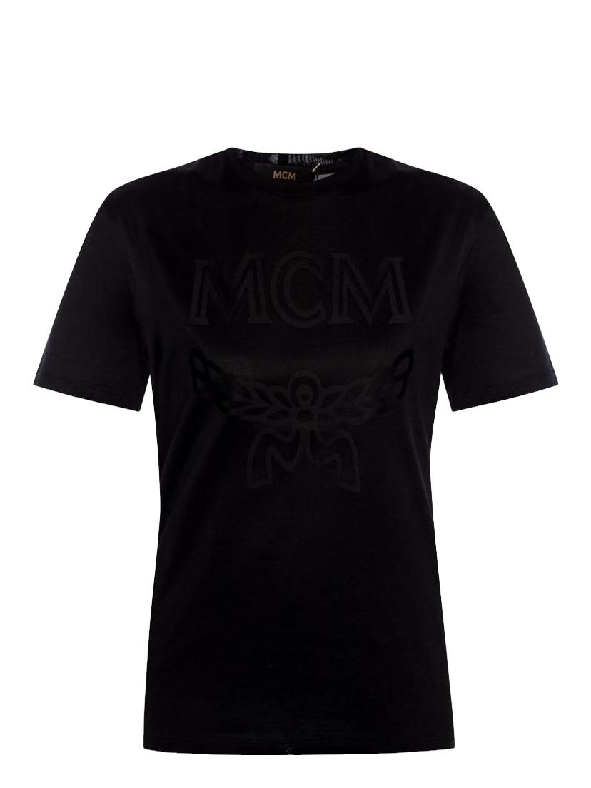 MCM MCM Logo Printed Round Neck T-Shirt