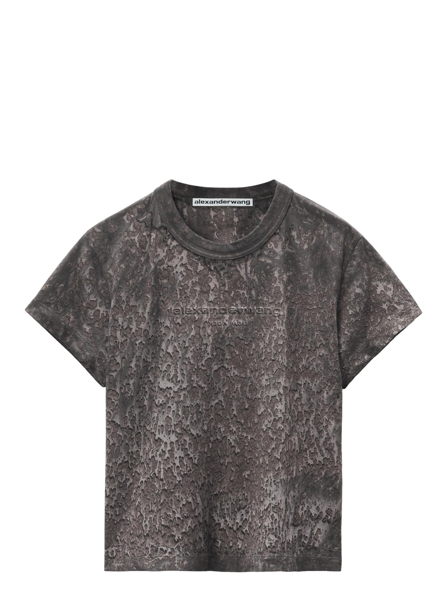 ALEXANDER WANG Alexander Wang Splatter-Wash Crewneck T-Shirt