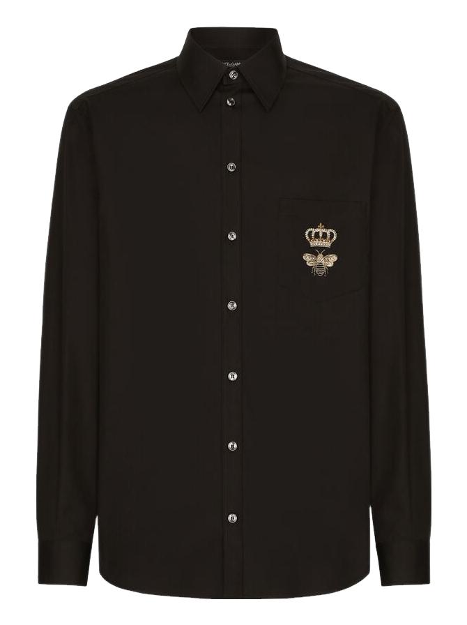 DOLCE & GABBANA Dolce & Gabbana Front-Fastening Straight-Leg Trousers