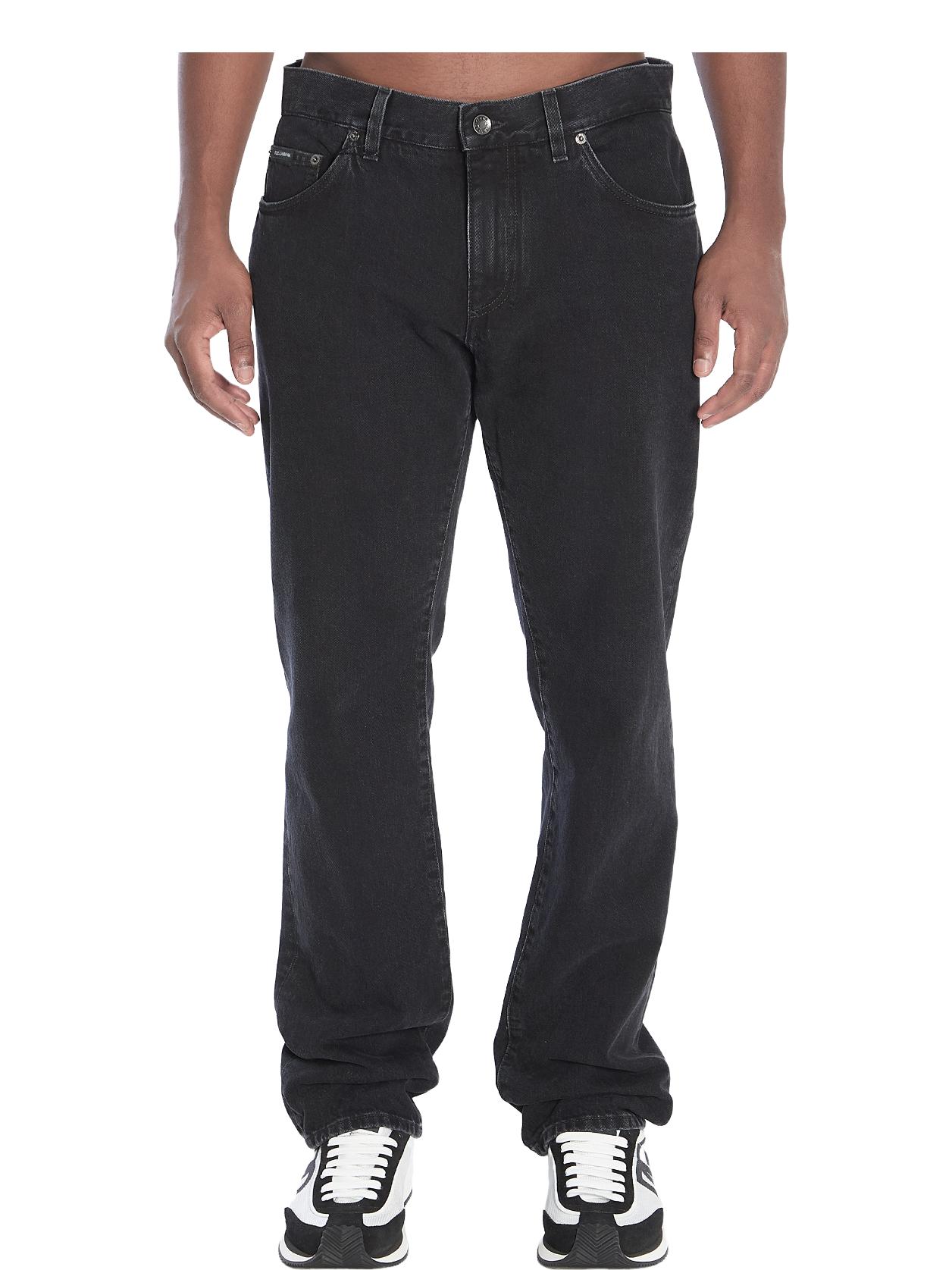 DOLCE & GABBANA Dolce & Gabbana Logo Plaque Jeans