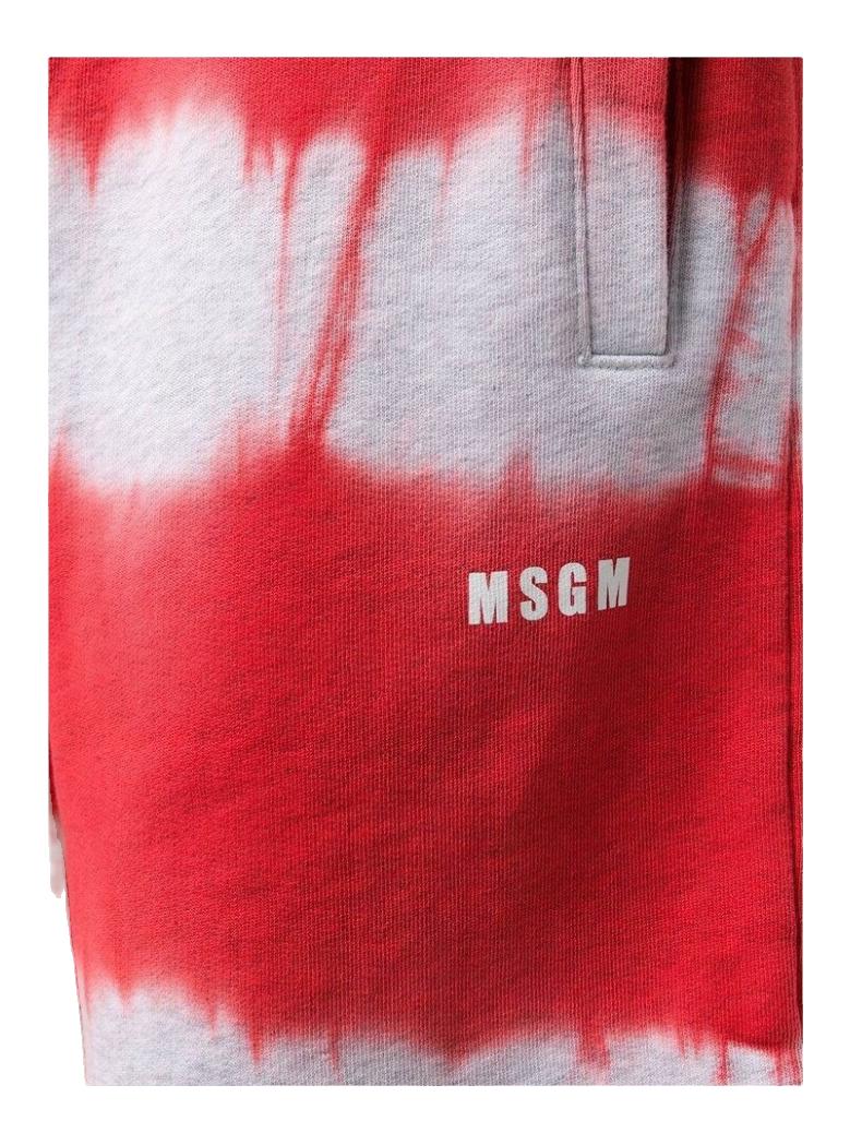 MSGM MSGM Tie-Dye Bermuda Track Shorts