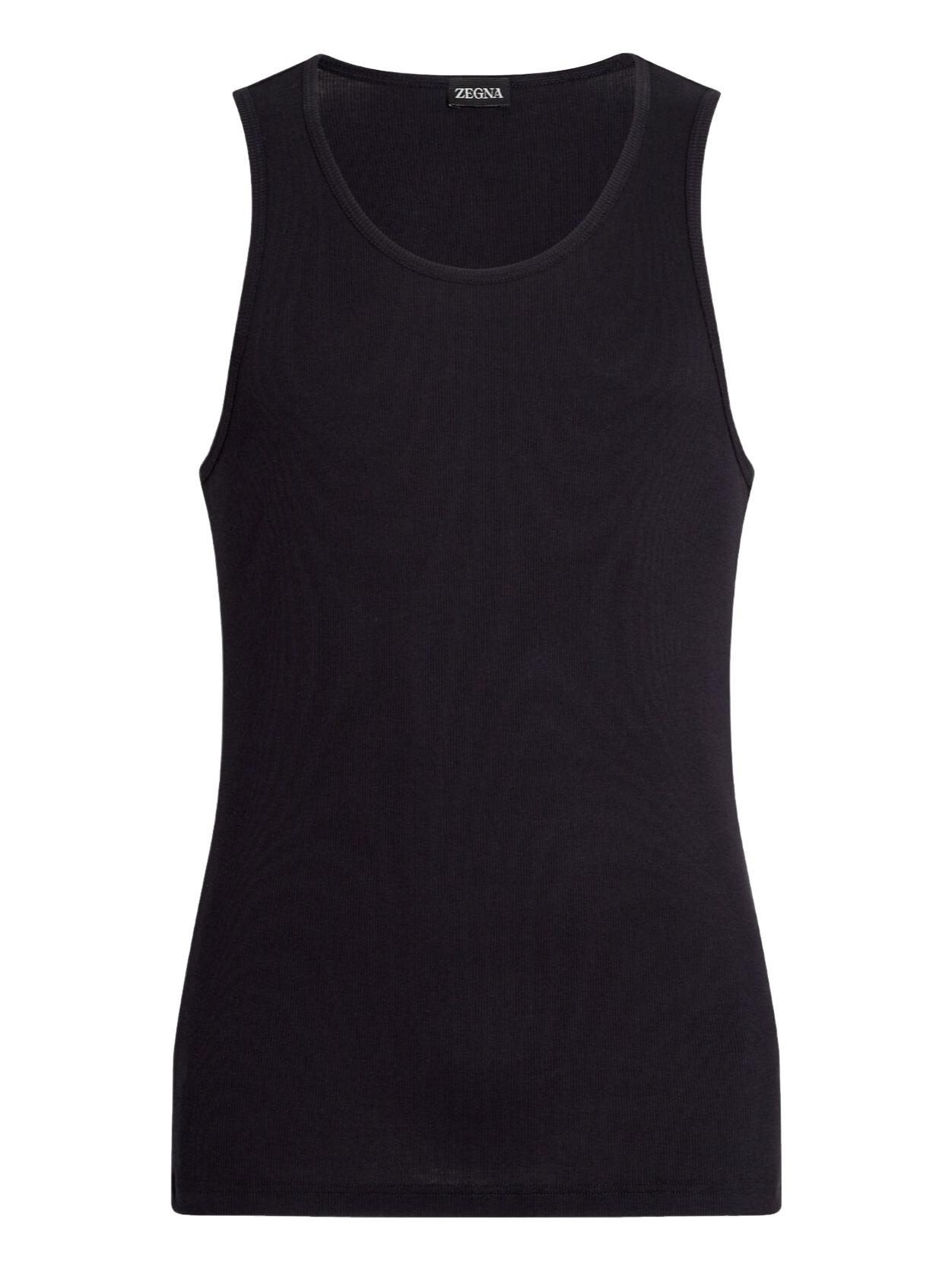 ZEGNA Zegna Cotton Blend Tank Top