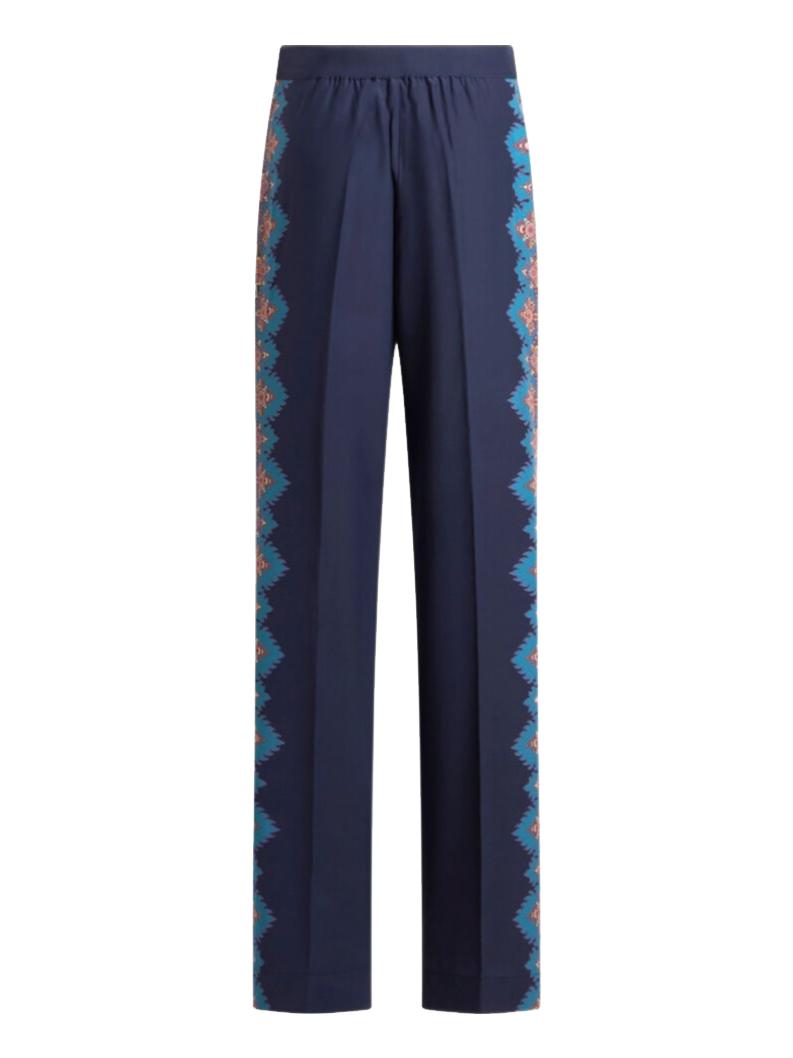 ETRO Etro Trousers with Placed Print
