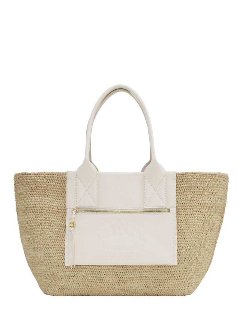GANNI Ganni Woven Tote Bag