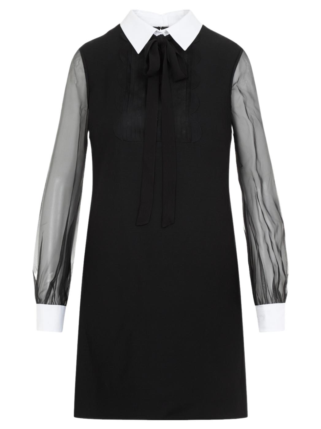 VALENTINO Valentino Long-Sleeved Mini Dress