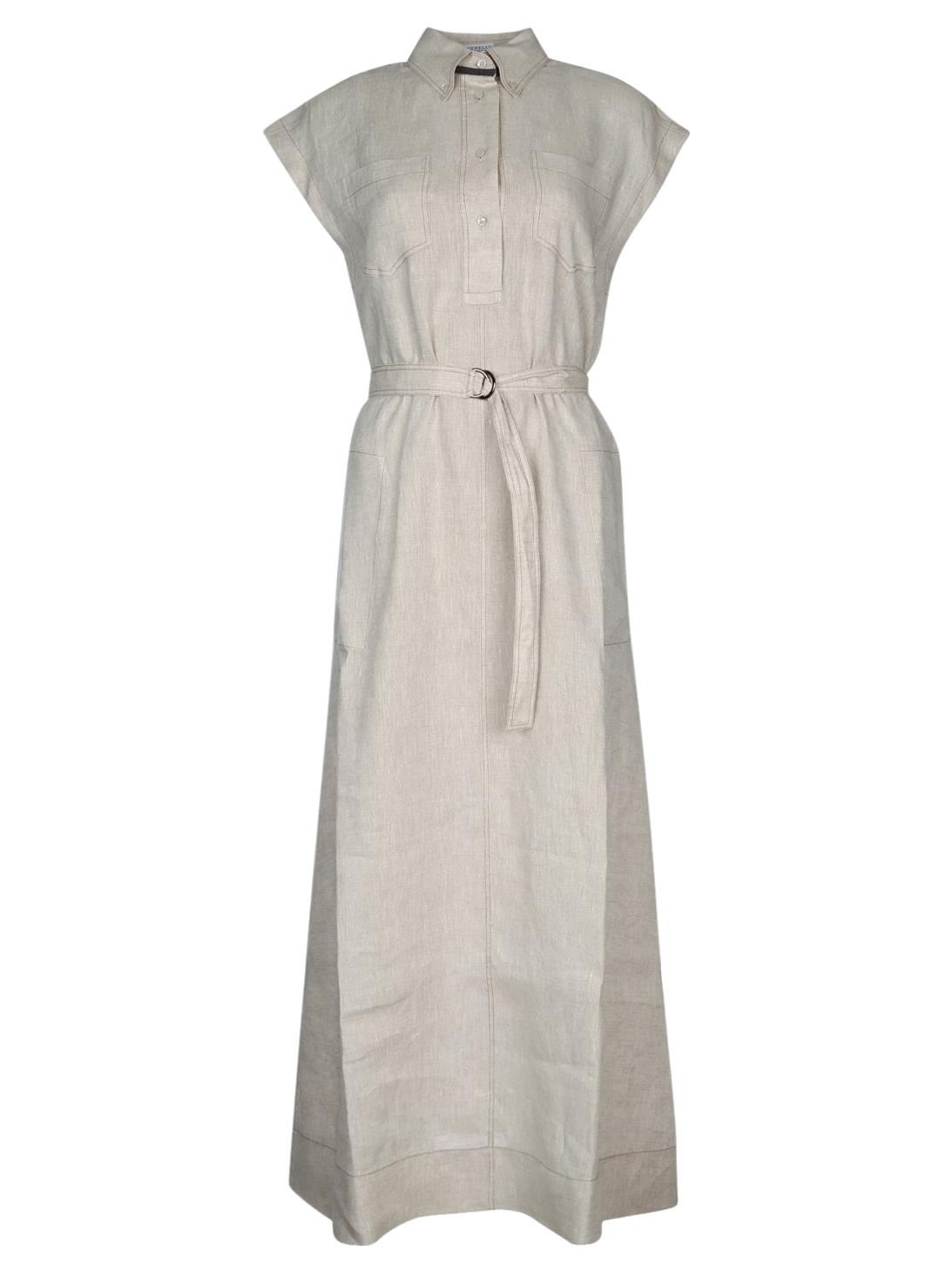 BRUNELLO CUCINELLI Brunello Cucinelli Sleeveless Shirt Dress