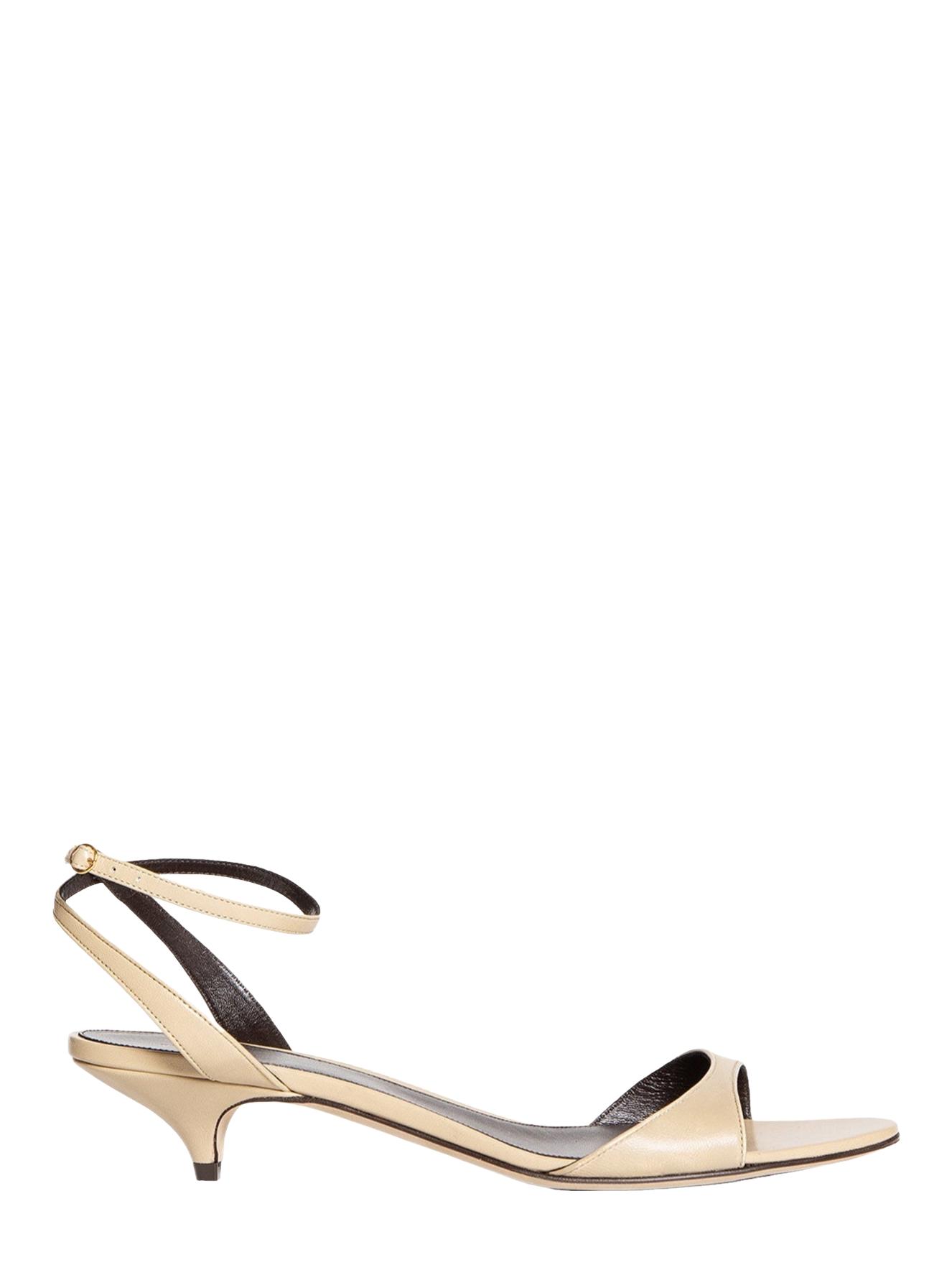 THE ROW The Row Round-Headed High-Heeled Sandals