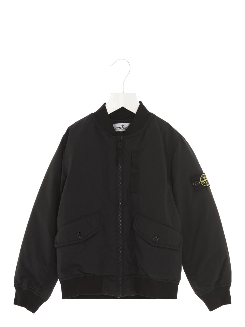 STONE ISLAND Stone Island Compass Patch Feather-Down Bomber Jacket