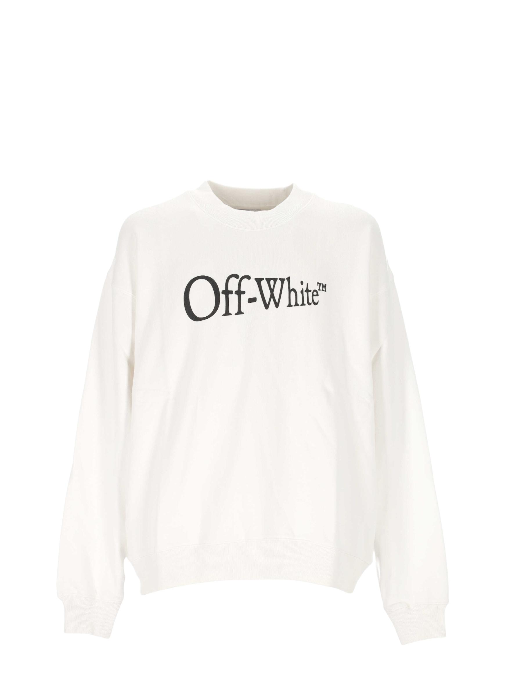 OFF-WHITE Off-White Out Of Office Round Toe Lace-Up Sneakers