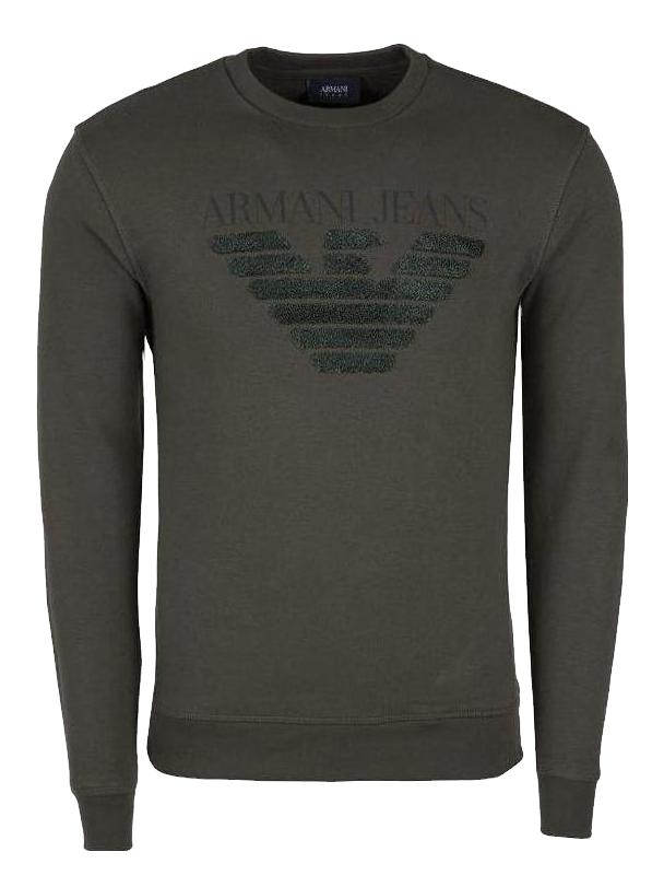 EMPORIO ARMANI Armani Jeans Long Sleeve Crewneck Sweater