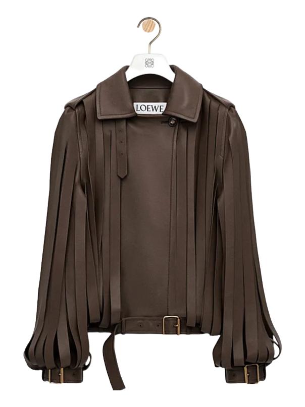 LOEWE Loewe Cropped Belted Trousers