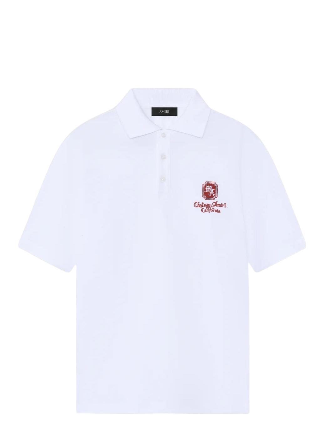 AMIRI Amiri Logo Oversized Polo Shirt