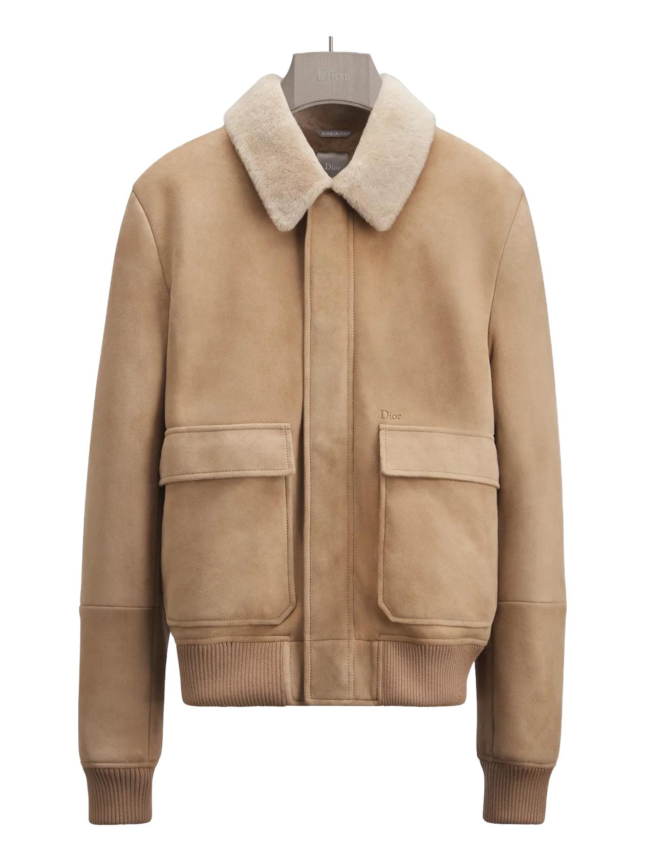 DIOR Dior Blouson Jacket with Contrasting Collar