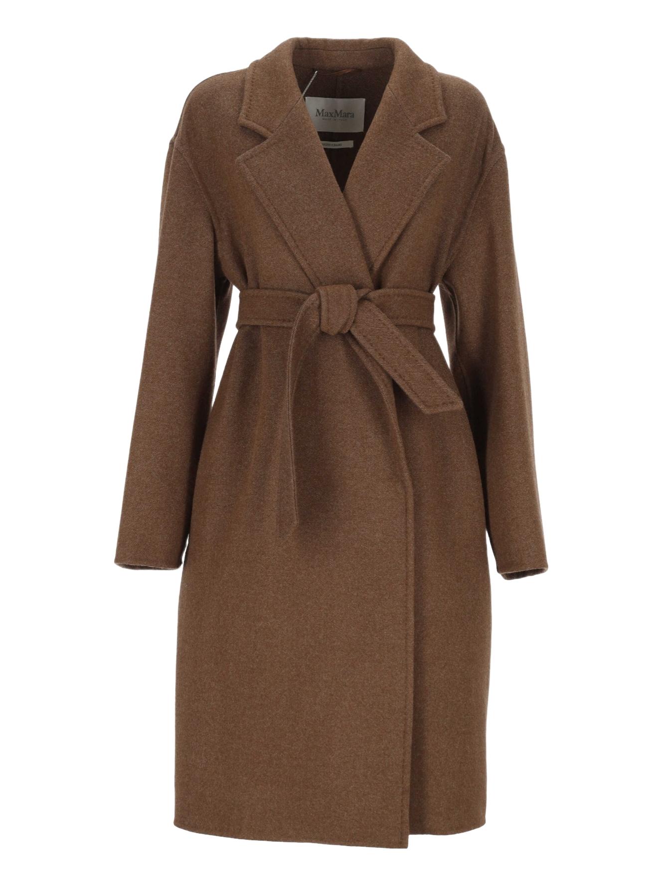 MAX MARA Max Mara Belted Long-Sleeved Coat