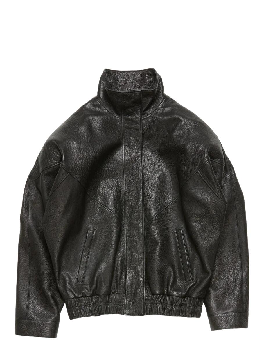 ACNE STUDIOS Acne Studios Leather Logo Jacket