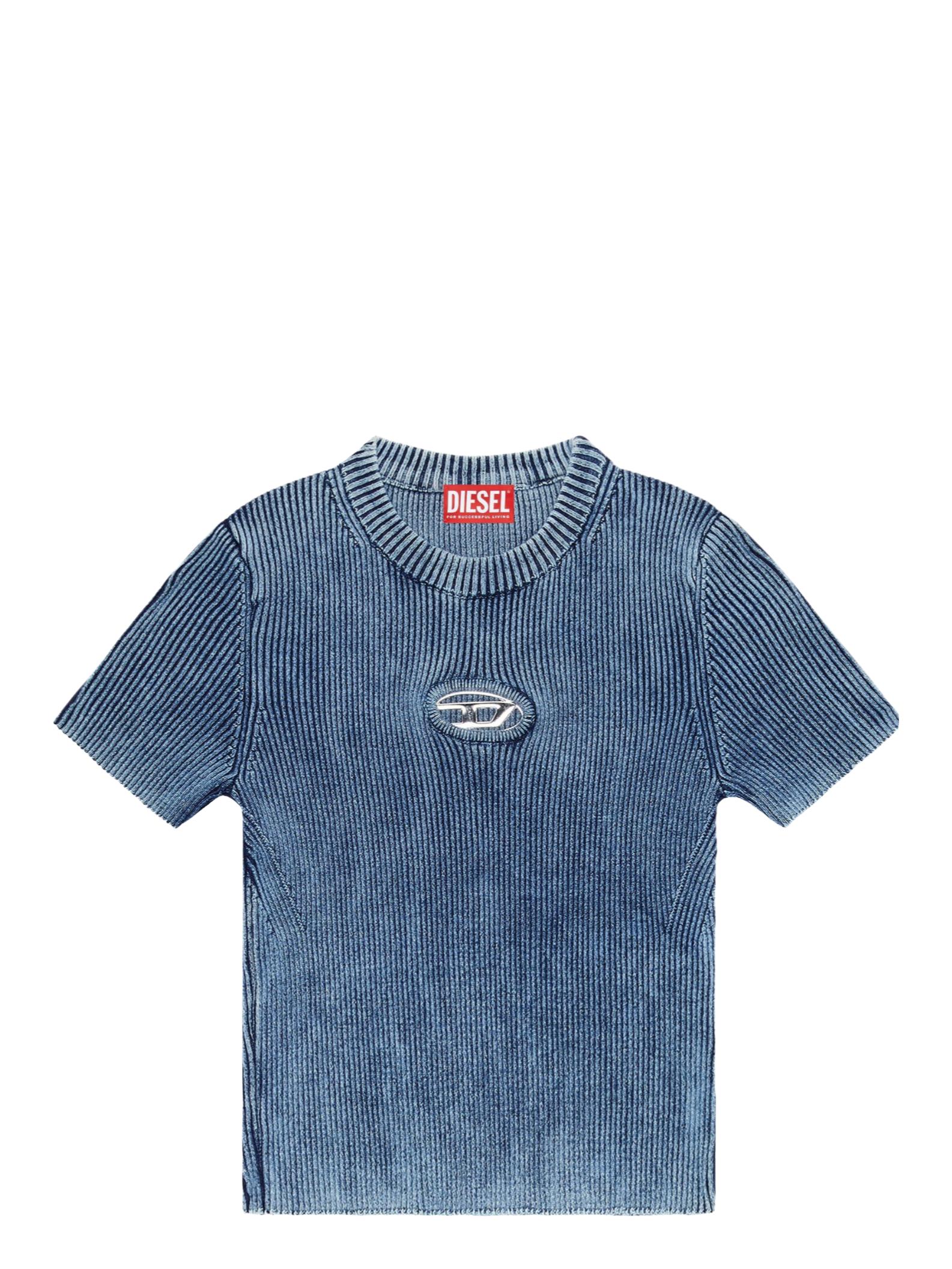 DIESEL® Diesel M Anchor Ribbed Cropped Top