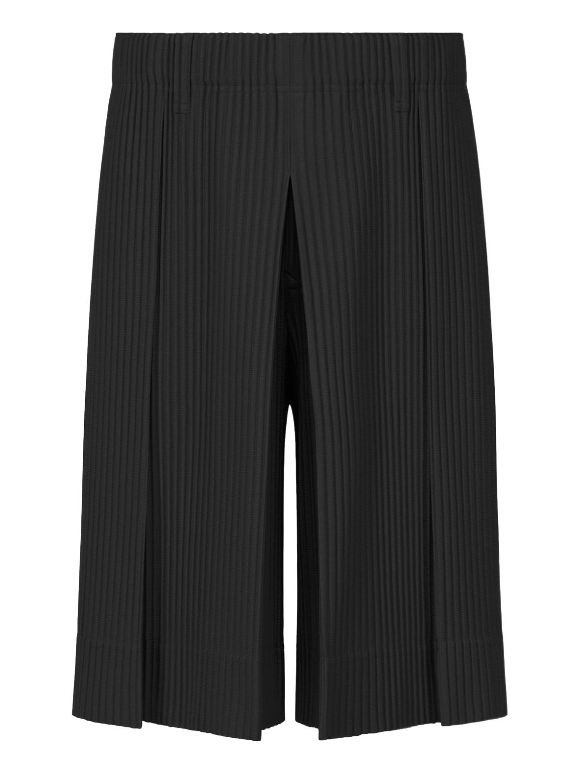 ISSEY MIYAKE Homme Plissé Issey Miyake Pleated Hakama-Style Shorts