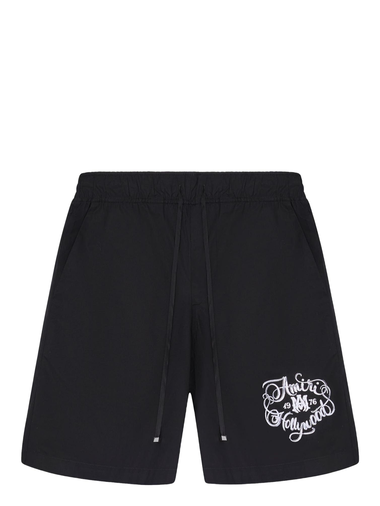 AMIRI Amiri Elasticated Waist Shorts with Logo Detail