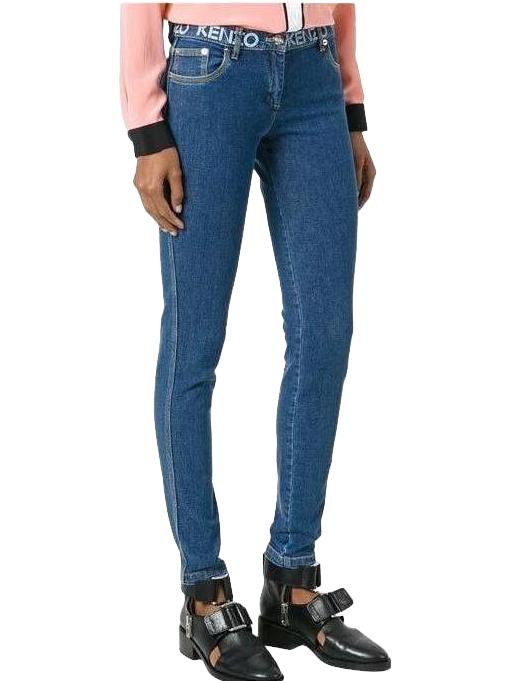 KENZO Kenzo Logo Skinny Jeans