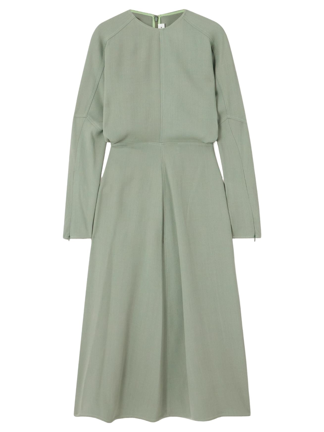 VICTORIA BECKHAM Victoria Beckham Long Sleeve Crew Neck Dress