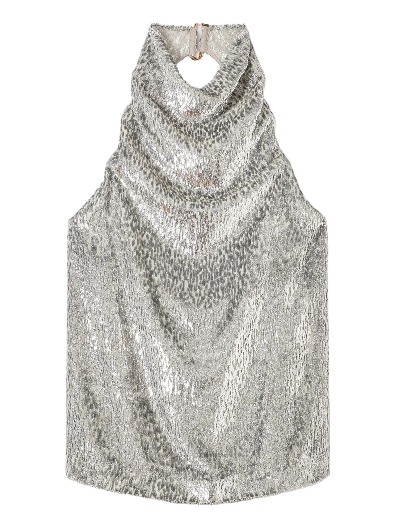 GUIZIO GUIZIO Millie Metallic Top