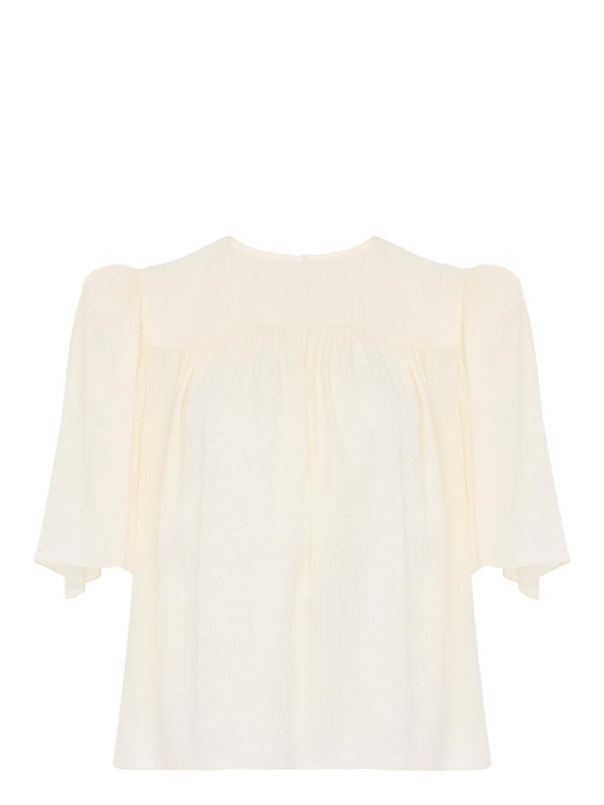 CHLOÉ Chloe Gathered Detail Blouse