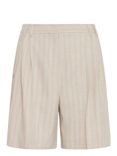 MARELLA Marella Stretch Canvas Bermuda Shorts with Pin Stripes