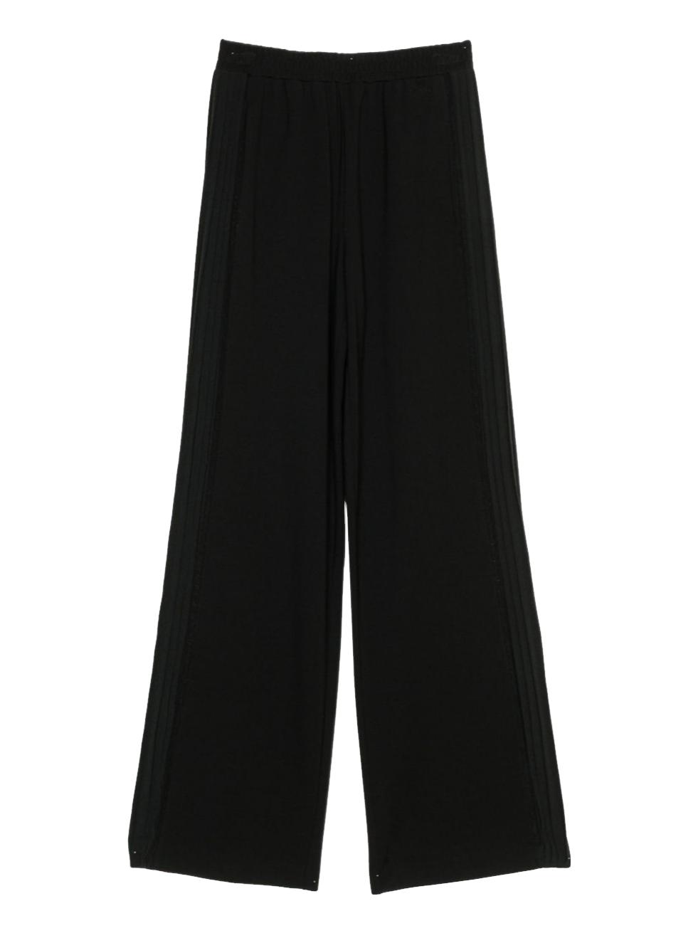 TWINSET Twinset Crêpe de Chine Trousers with Lace Details