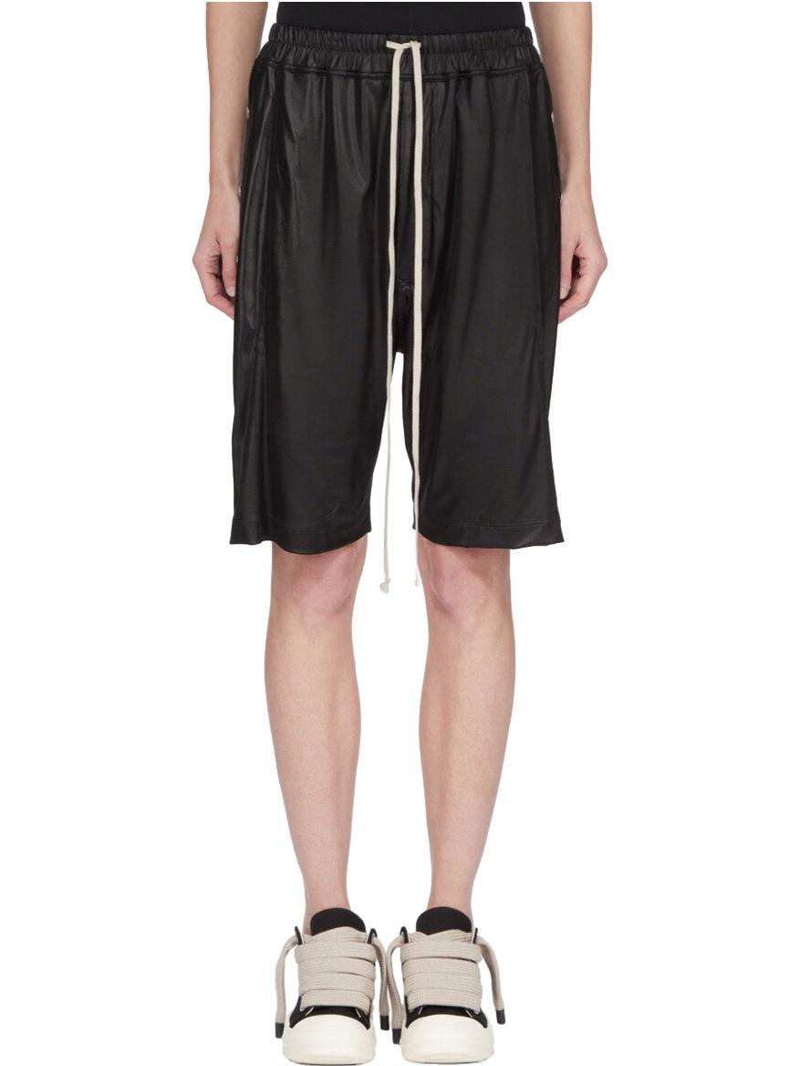 RICK OWENS RICK OWENS DRKSHDW Black Cotton Gauze Jersey Temple Ziggy T