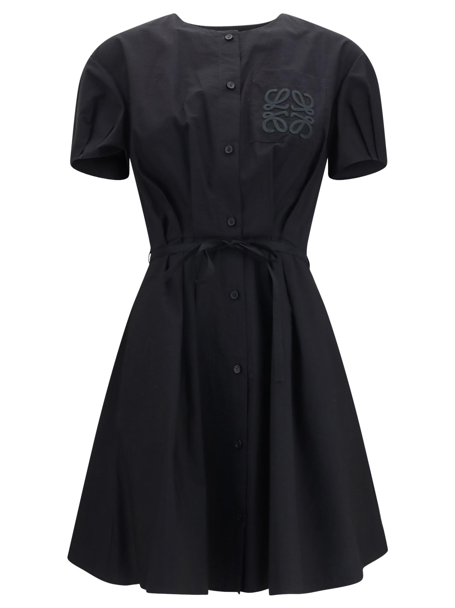 LOEWE Loewe Belted Pocket Shirt Dress