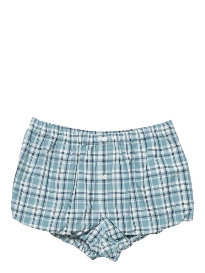 ACNE STUDIOS Acne Studios Plaid Bubble Shorts