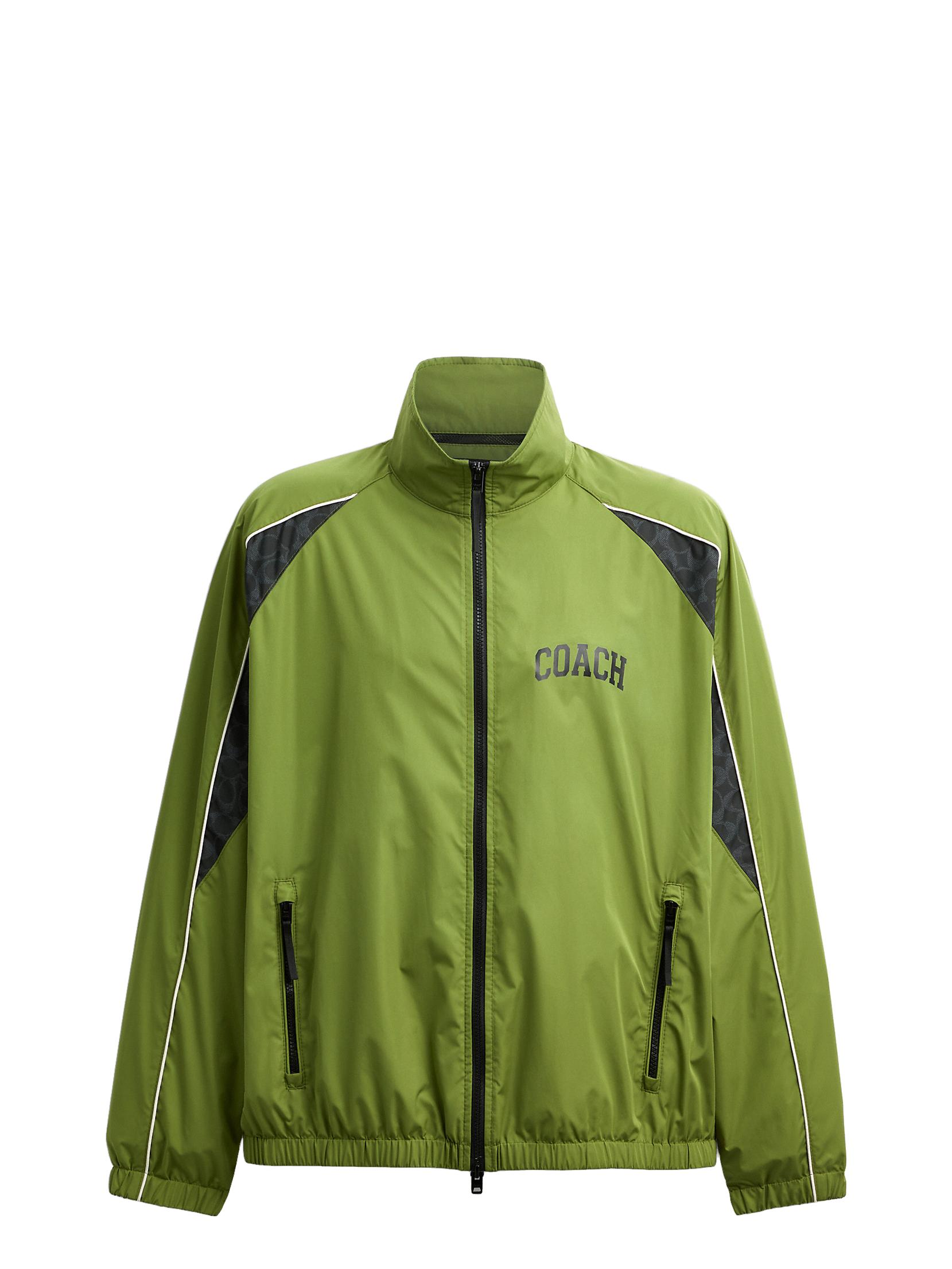 COACH OUTLET COACH OUTLET Matte Full-Zip Track Jacket