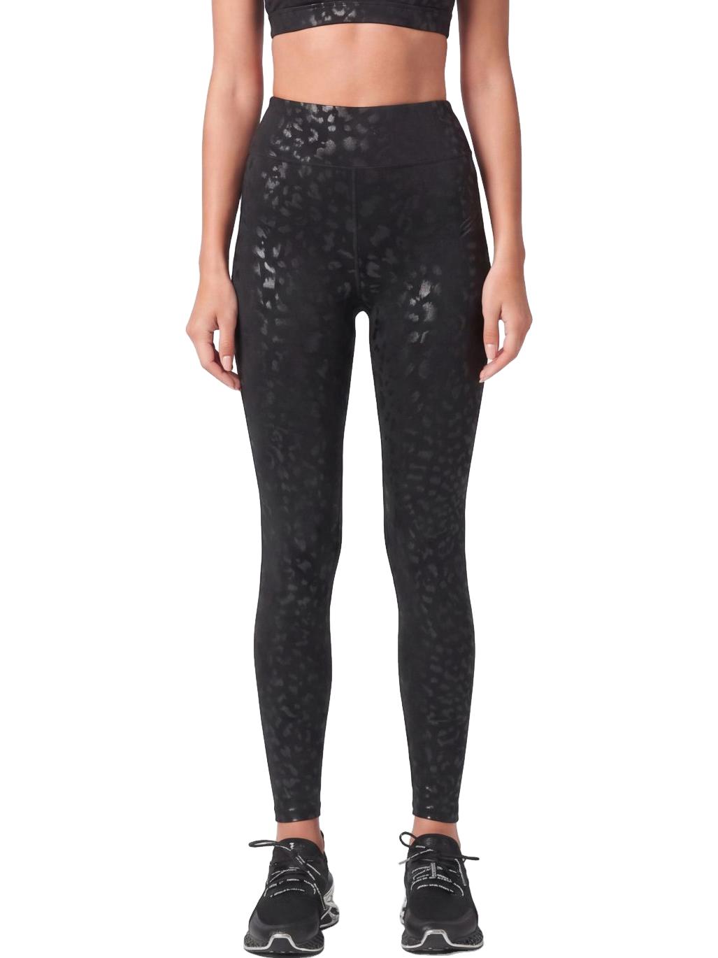 PLEIN SPORT Plein Sport Embellished Leopard Print Leggings