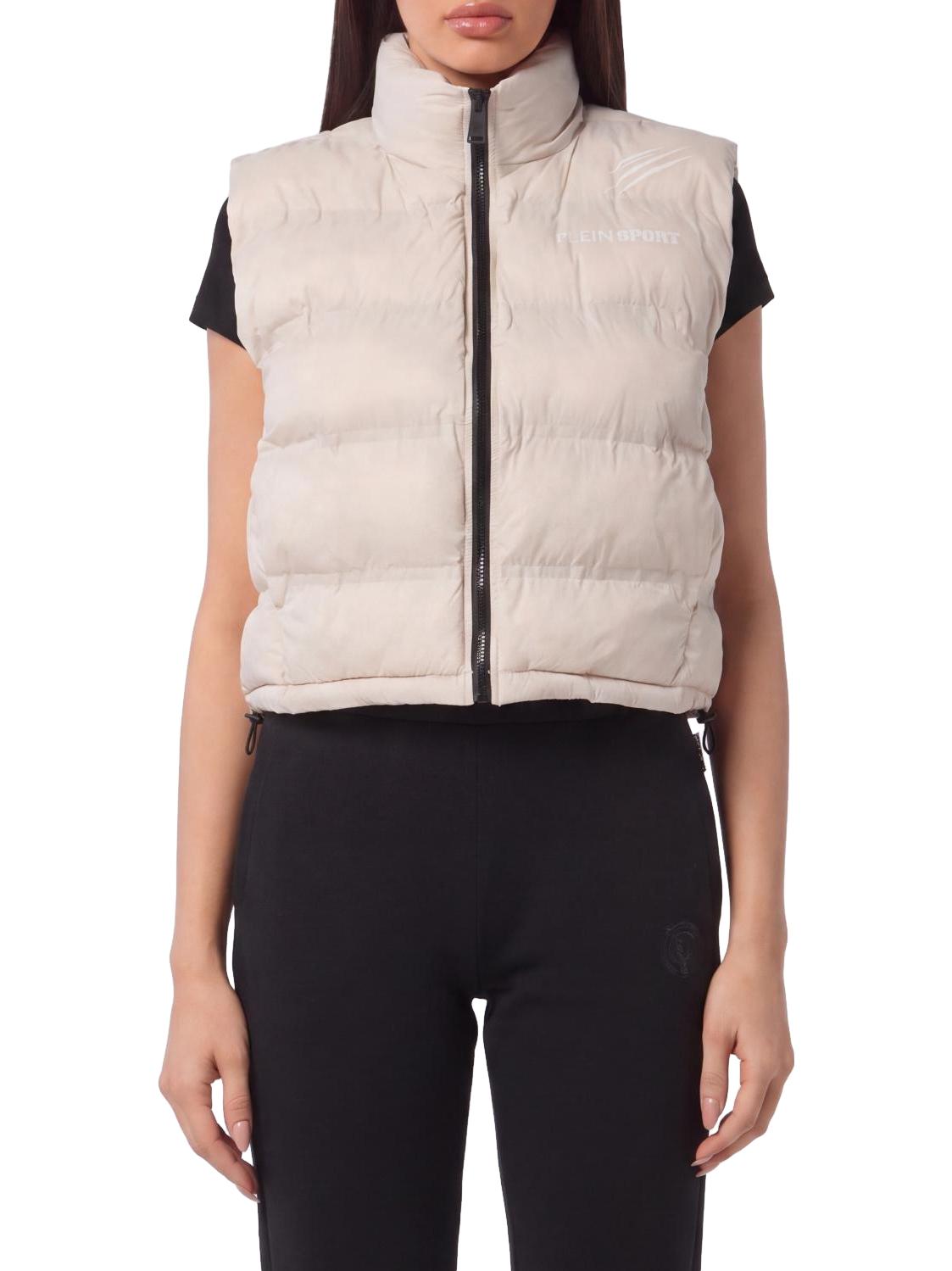 PLEIN SPORT Plein Sport Padded Quilted Nylon Gilet