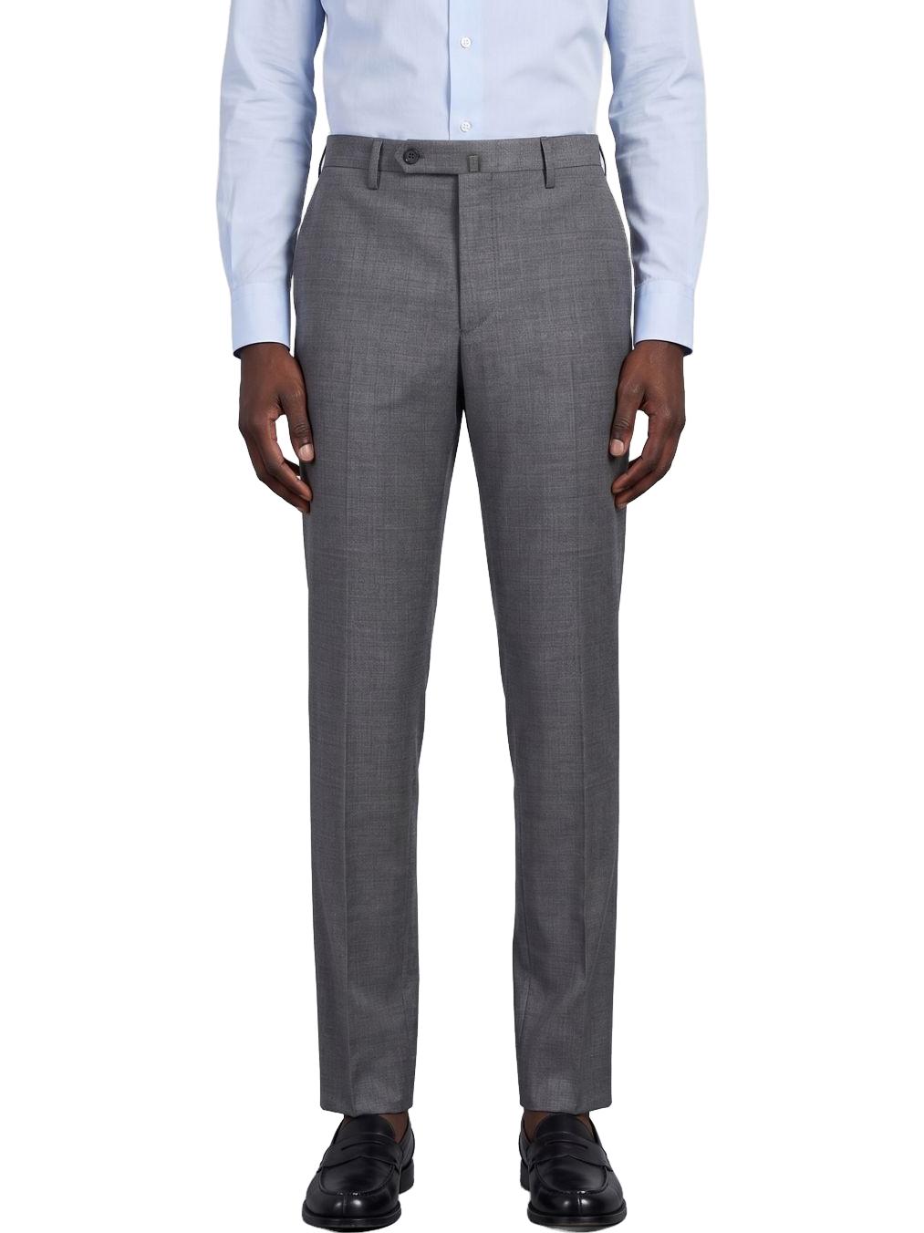 INCOTEX Incotex Slim Fit Tailored Trousers in Pure Virgin Wool