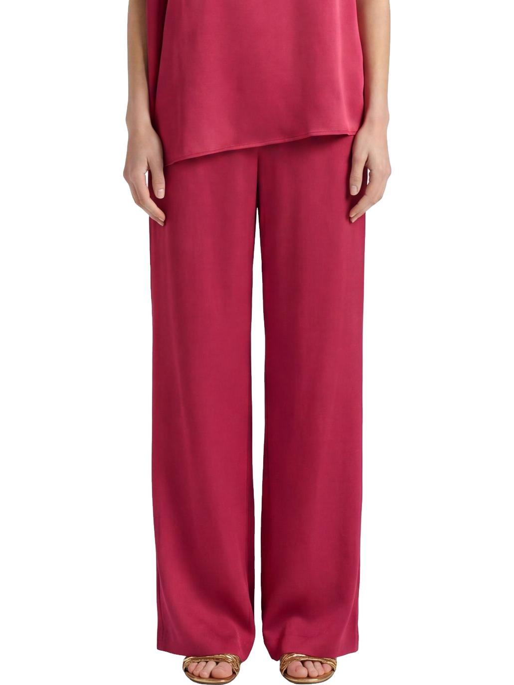 MOMONI Momonì Viscose Palazzo Trousers