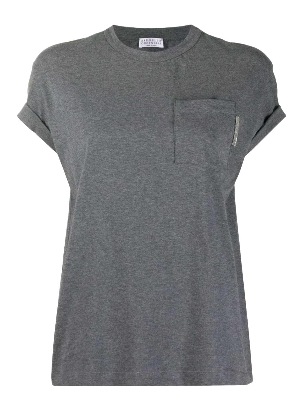 BRUNELLO CUCINELLI Brunello Cucinelli Rolled Sleeve T-Shirt