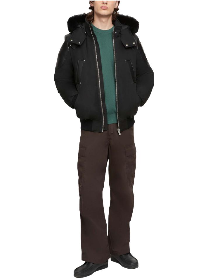MOOSE KNUCKLES Moose Knuckles Park Vista Detachable-Hood Bomber Jacket