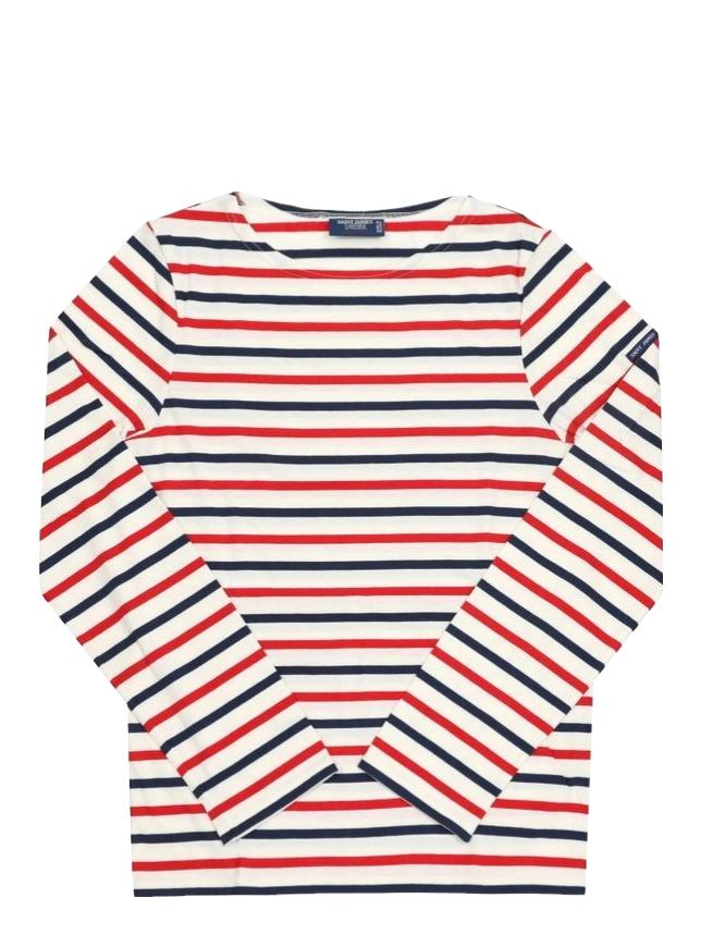 SAINT JAMES Meridien Moderne Heavyweight Breton Shirt