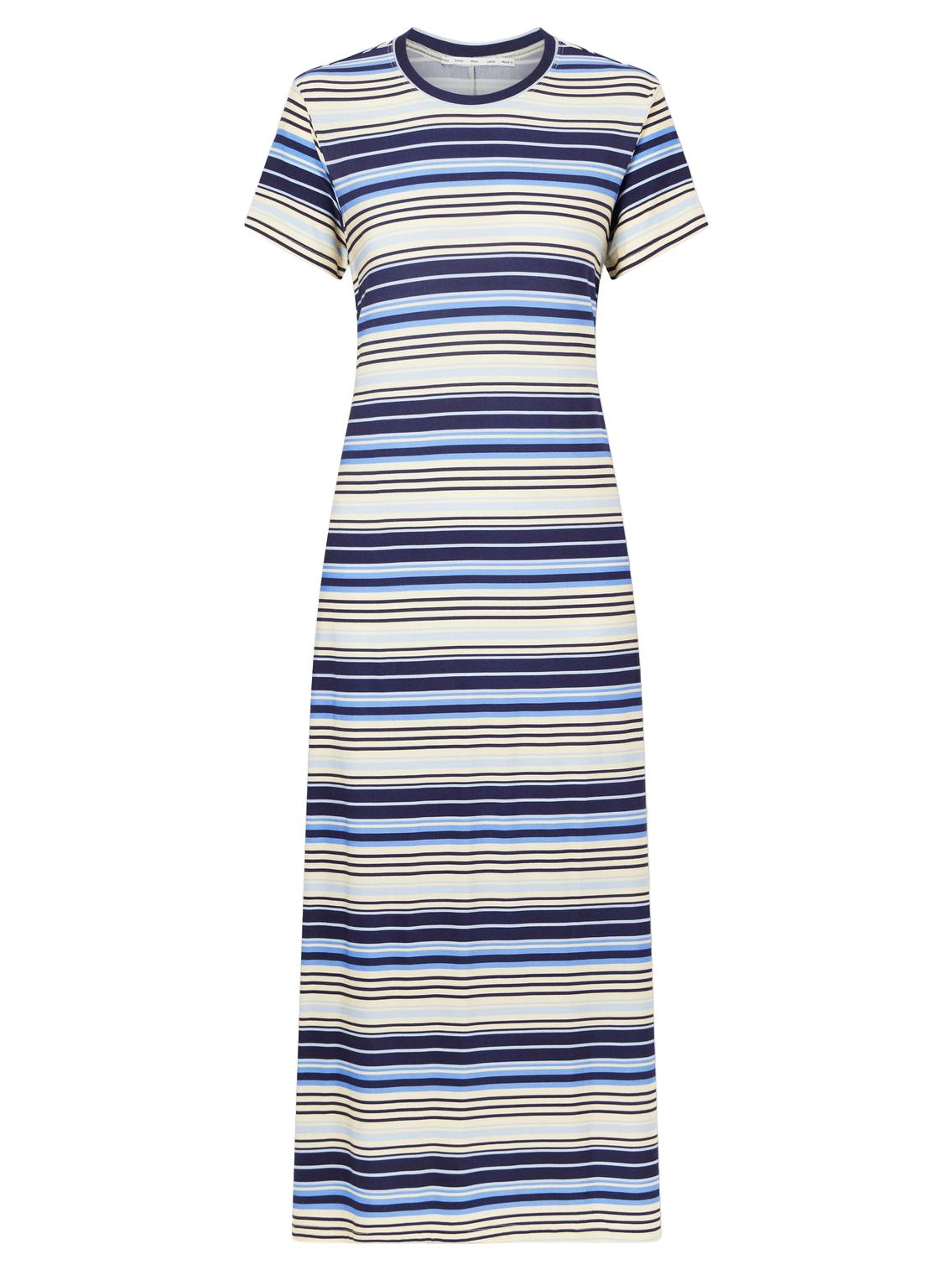 PROENZA SCHOULER WHITE LABEL Proenza Schouler White Label Noelle Striped Jersey Maxi Dress