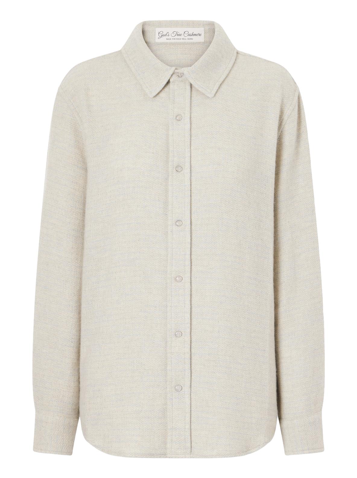 GOD’S TRUE CASHMERE God's True Cashmere Checked Cashmere Shirt
