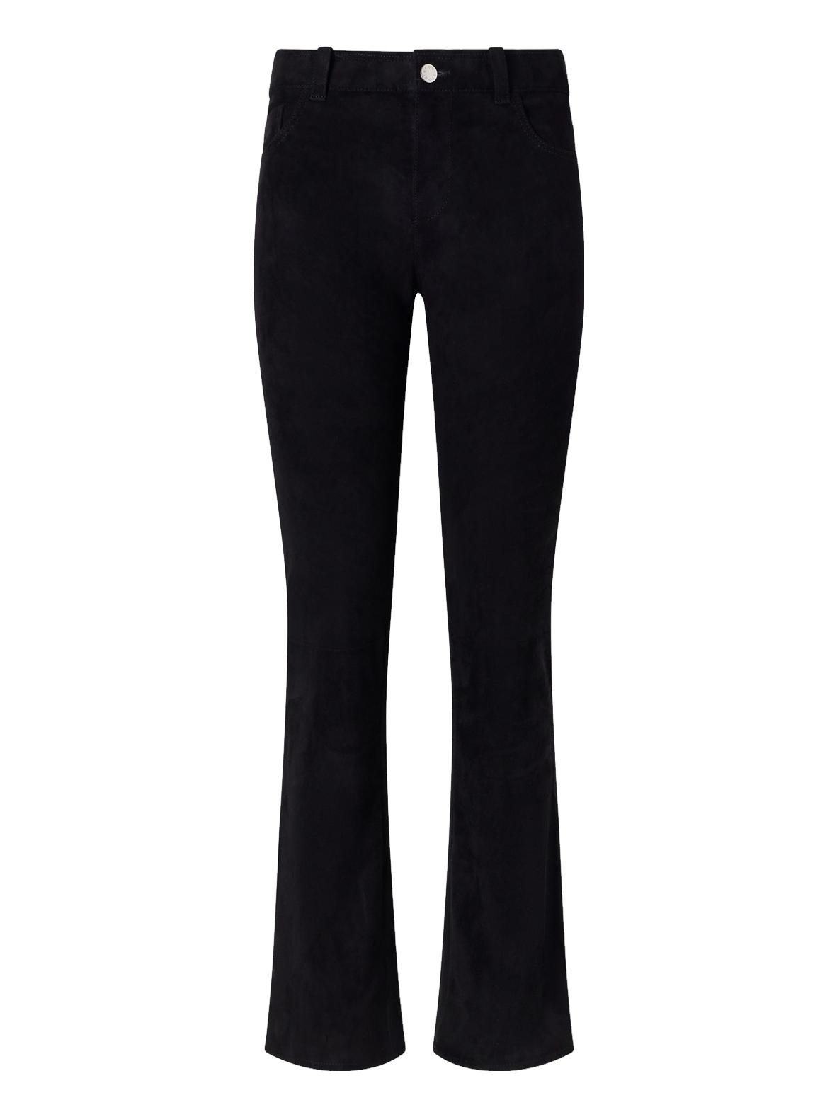 STOULS STOULS Dean Suede Flared Pants
